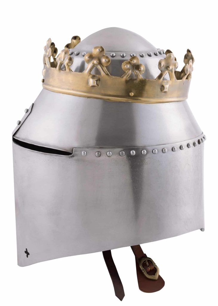 Grand Heaume médiéval Royal - Armurias | Casque médiéval