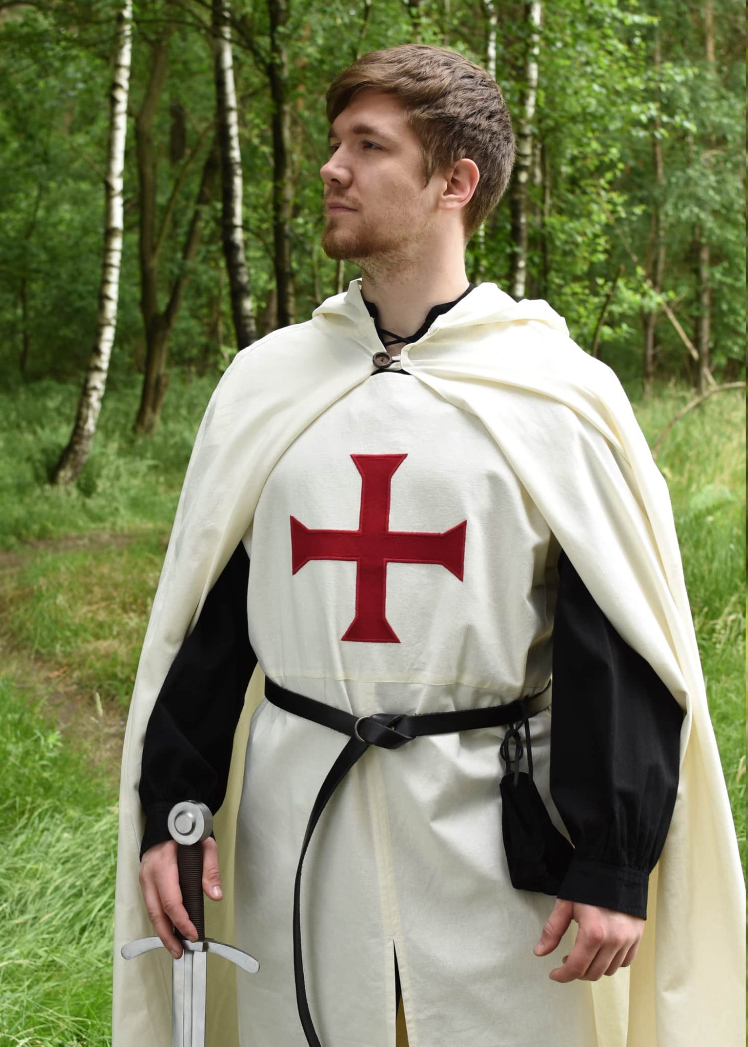 Tabard médiéval templiers - Armurias | Vêtements médiévaux et vikings
